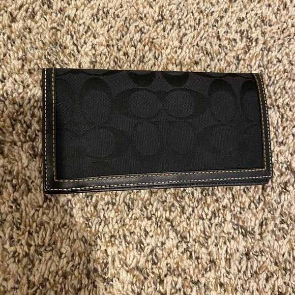 Bags | Coach Checkbook Holder | Poshmark